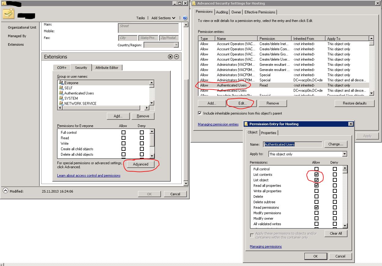 ADSIEdit.msc | Active Directory, Exchange, Office 365, PowerShell und mehr…